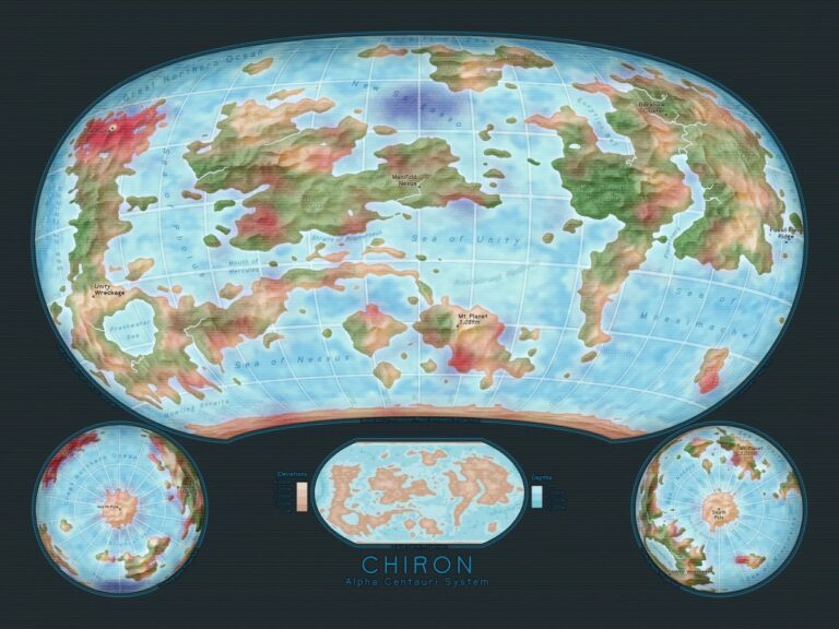 A cartographer has made a Alpha Centauri map - CivFanatics